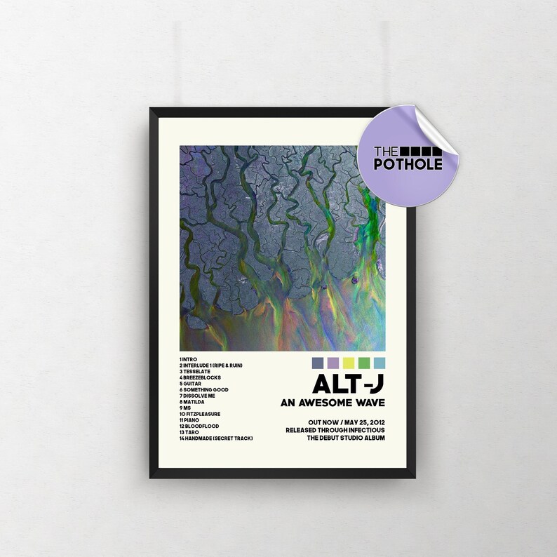 ALT-J Posters / an Awesome Wave Poster / Album Cover / Poster Print ...
