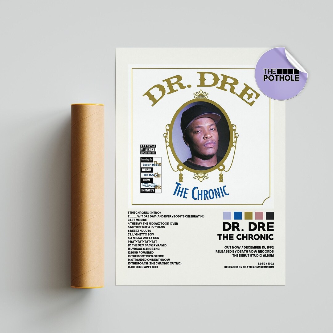 Dr. Dre Posters / the Chronic Poster, Album Cover Poster Poster Print ...