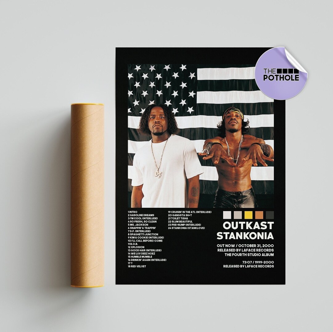 Outkast Posters / Stankonia Poster / Album Cover Poster / Tracklist ...