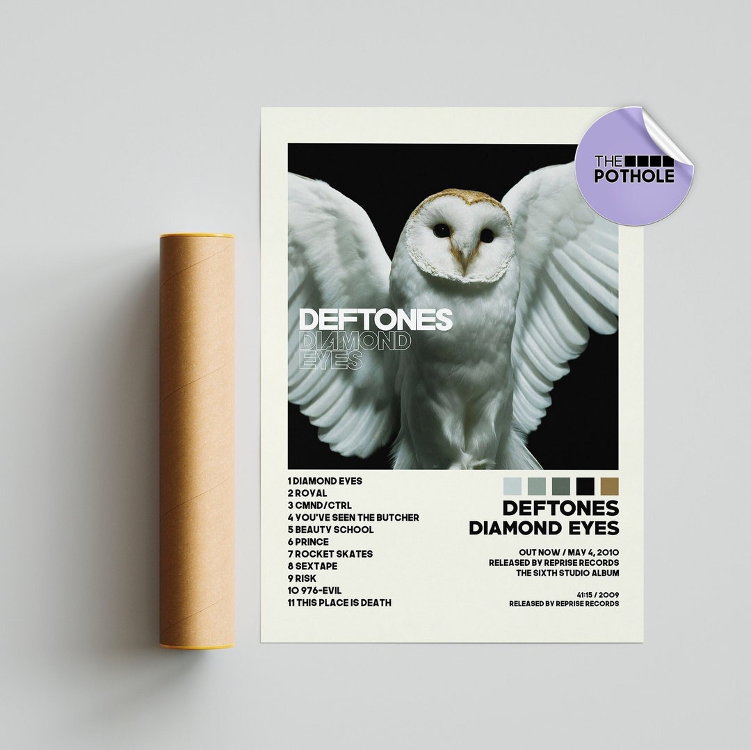 Deftones Posters Diamond Eyes Poster Album Cover Poster Print Wall Art Poster Home Decor
