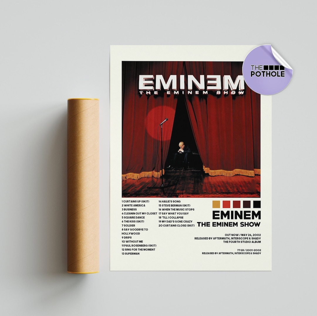 Eminem Posters / the Eminem Show Poster, Album Cover Poster Poster ...