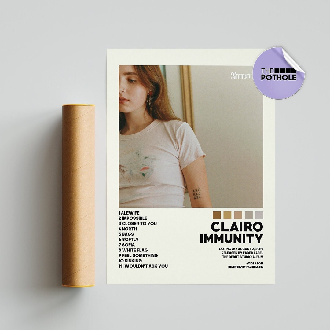 Clairo Posters / Immunity Poster / Album Cover Poster / Poster Print ...
