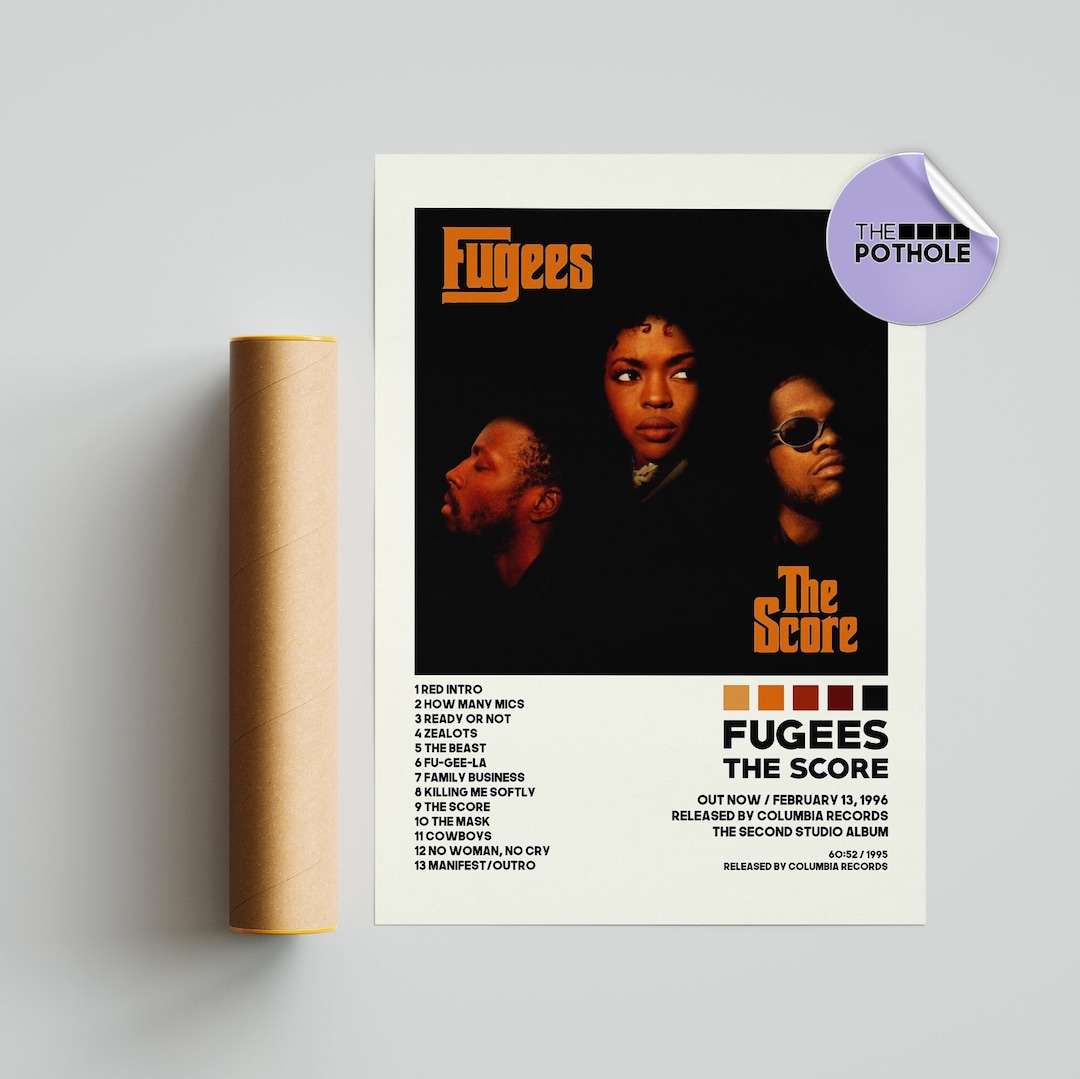 Fugees Posters / the Score Poster, Album Cover Poster, Poster Print ...