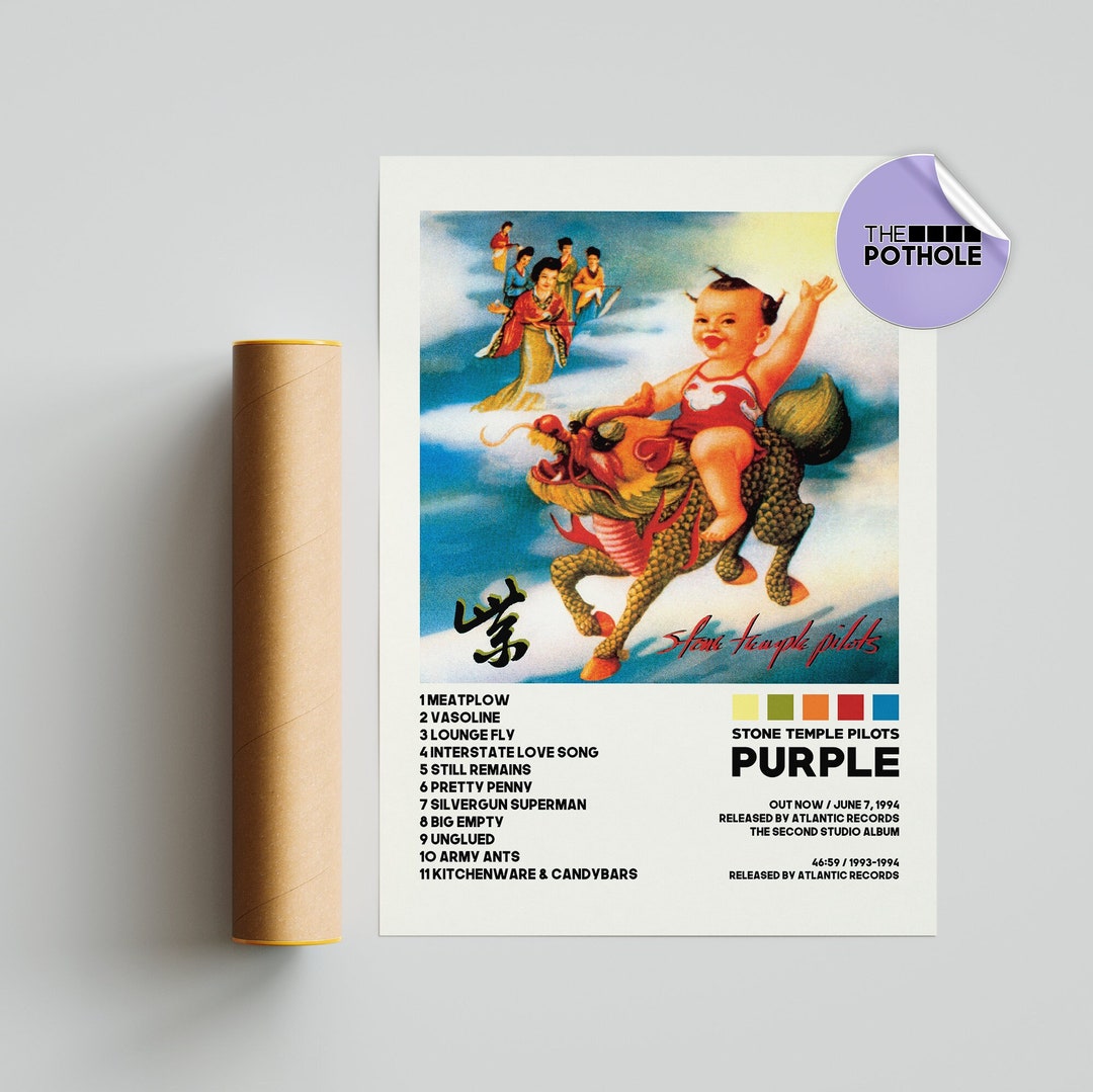 Stone Temple Pilots Posters, Purple Poster, Stone Temple Pilots, Purple ...