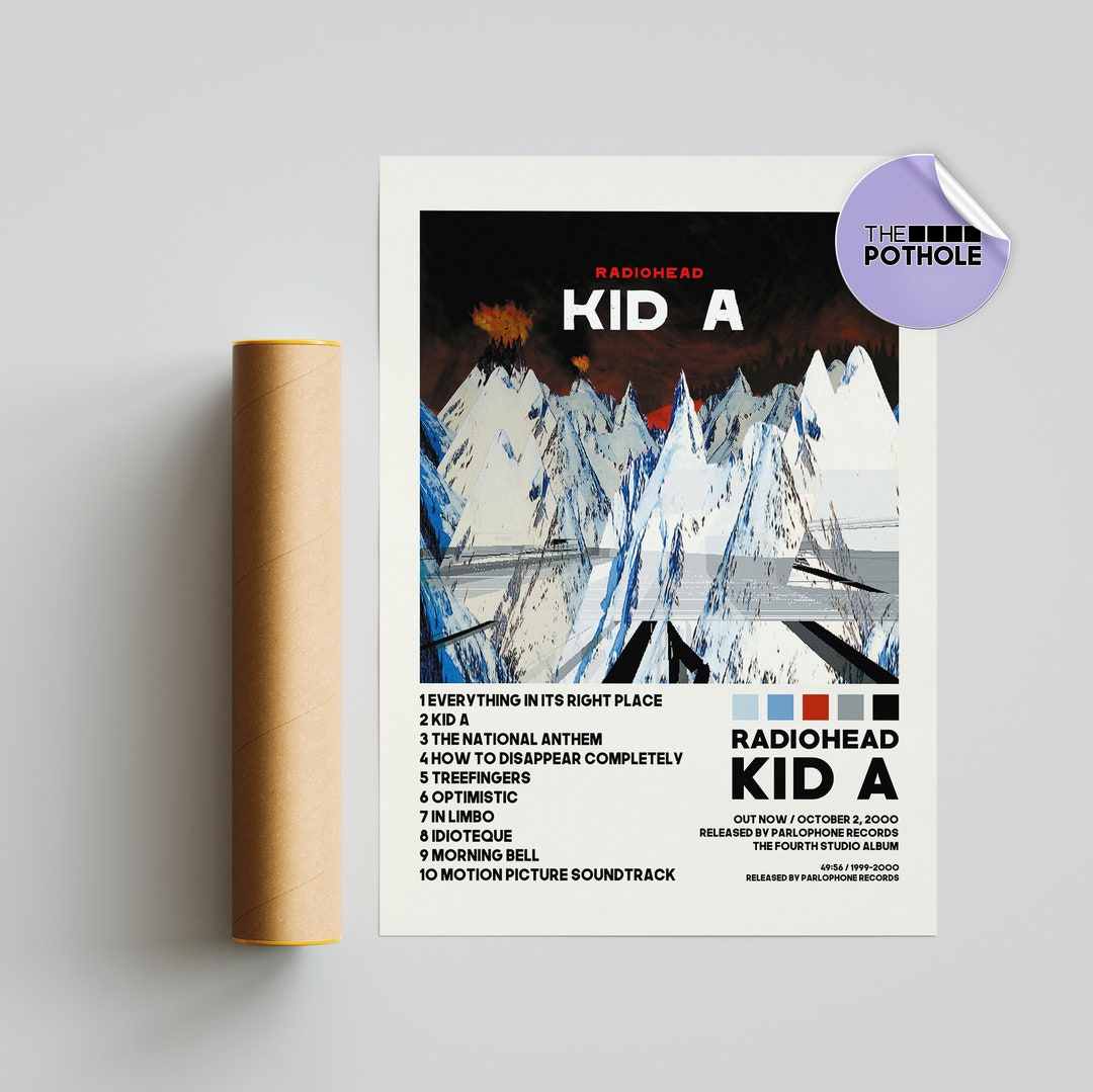 Radiohead Posters / Kid A Poster / Album Cover Poster, Print Wall Art ...