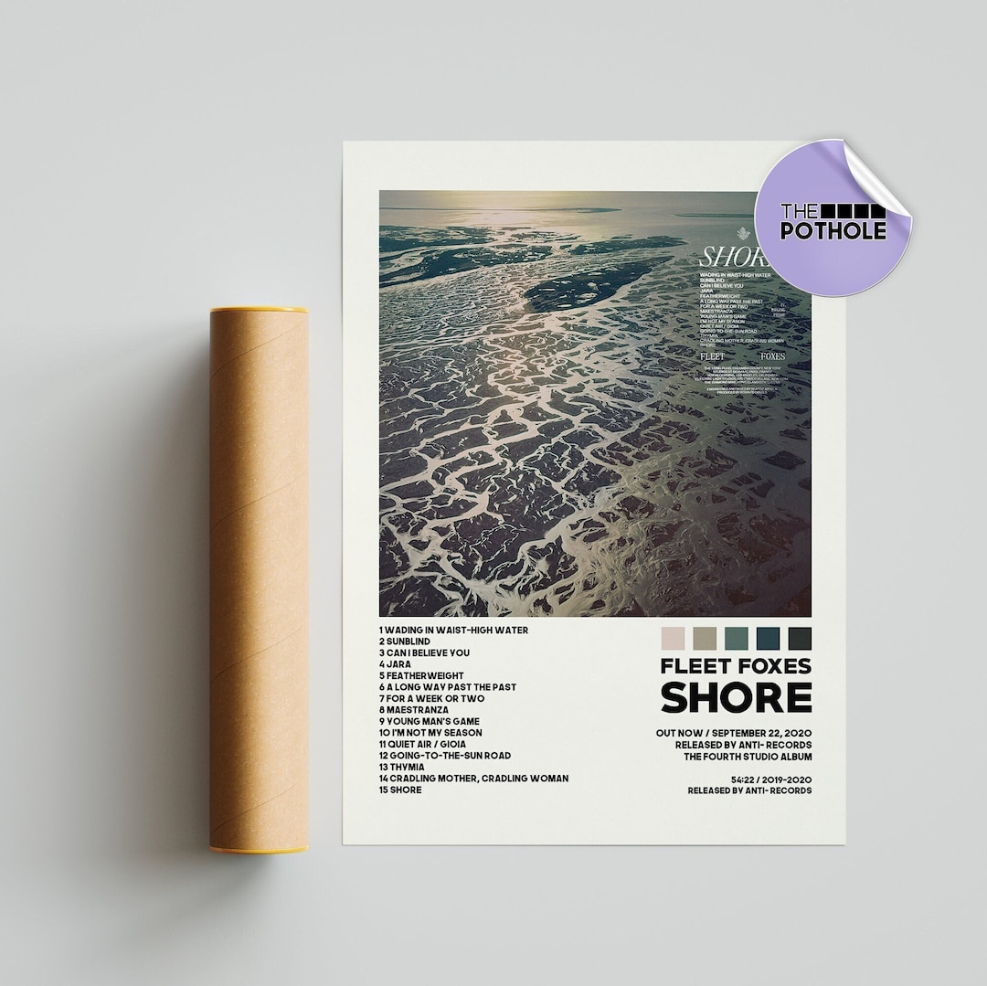 Fleet Foxes Posters / Shore Poster / Fleet Foxes, Shore, Album Cover ...