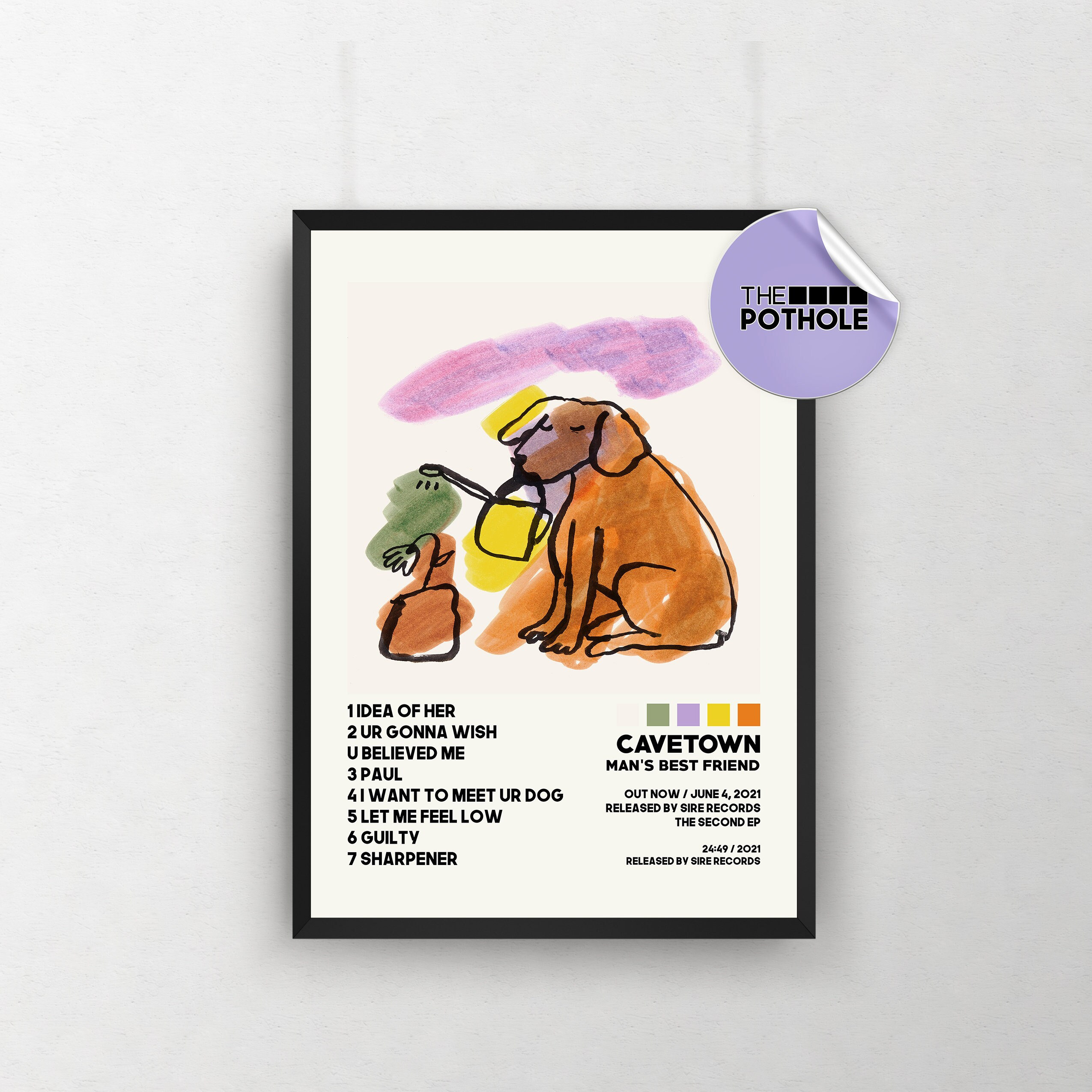 Cavetown Posters, Mans Best Friend Poster, Album Cover Poster, Poster ...