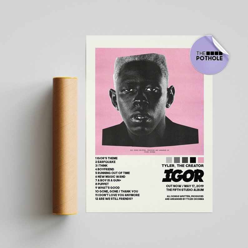 Tyler, the Creator / Vote Igor Poster / Album Cover Poster Photo Poster ...