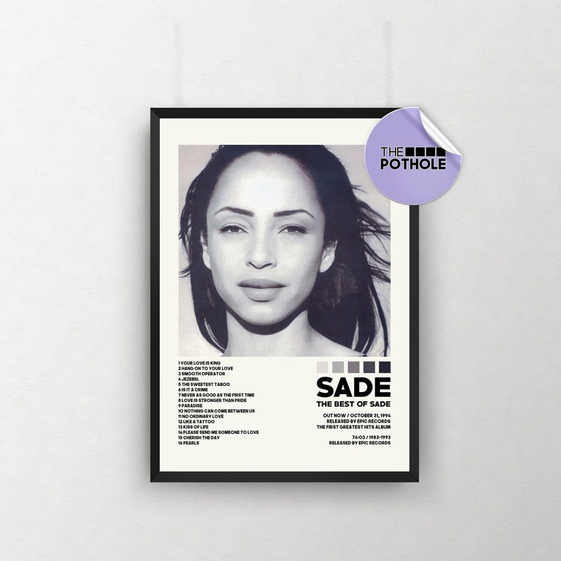 Sade Posters / the Best of Sade Poster, Sade, the Best of Sade, Album ...