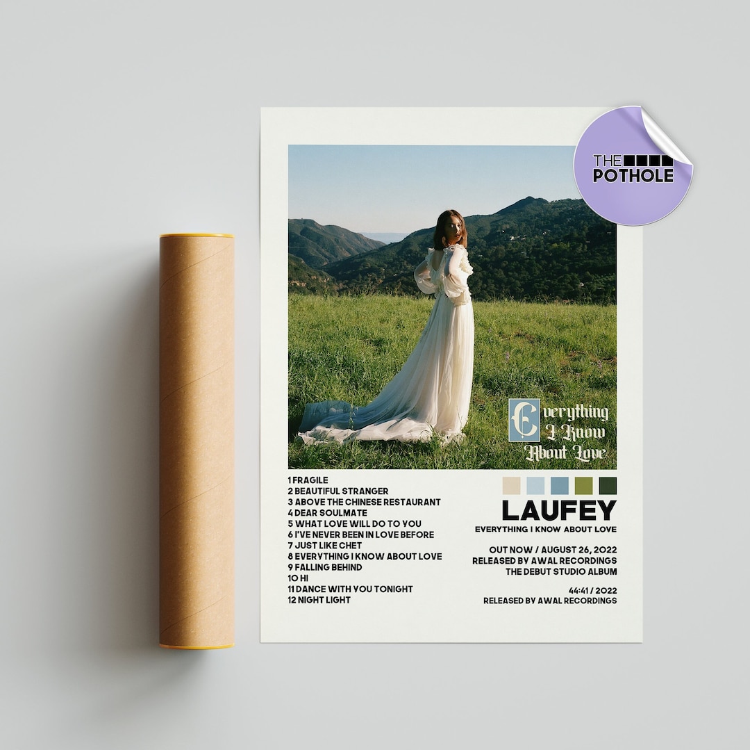 Laufey Posters / Everything I Know About Love Poster / Laufey / Album Cover Poster, Print Wall ...
