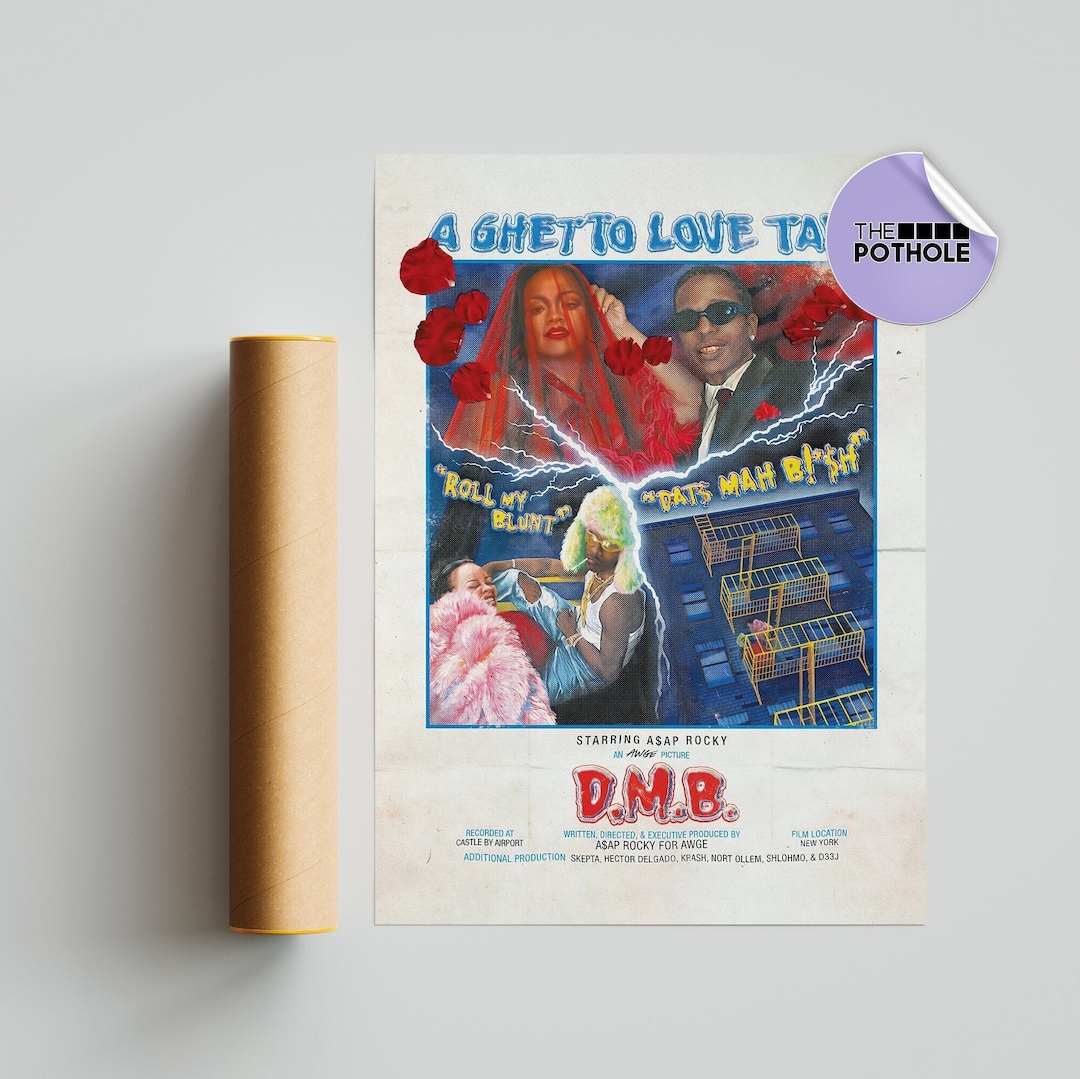 ASAP Rocky Posters / D.M.B. Poster / Album Cover Poster Poster Print ...