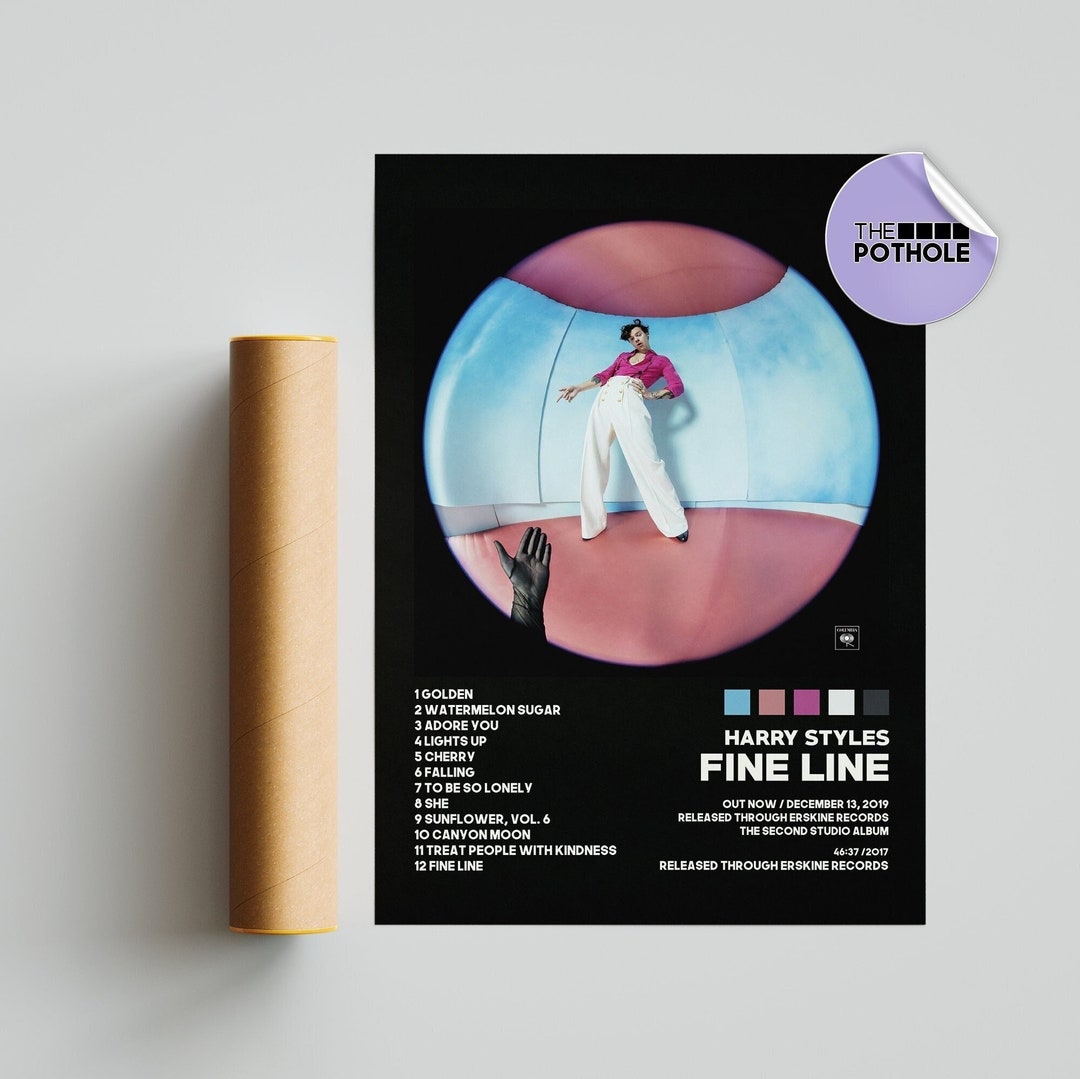 Harry Styles Poster / Fine Line Poster / Album Cover Poster / Print ...