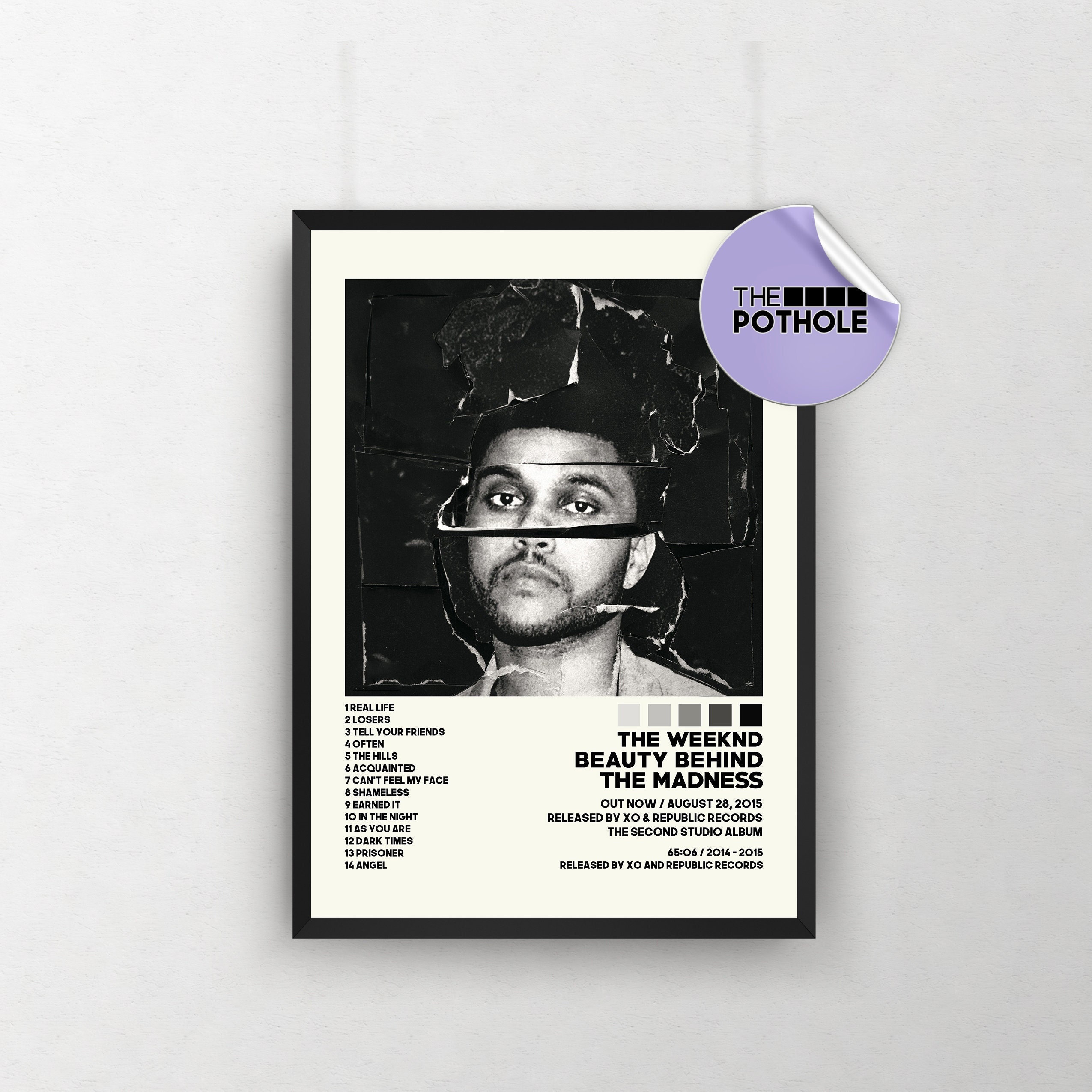 The Weeknd Posters / Beauty Behind the Madness Poster / the Weeknd ...