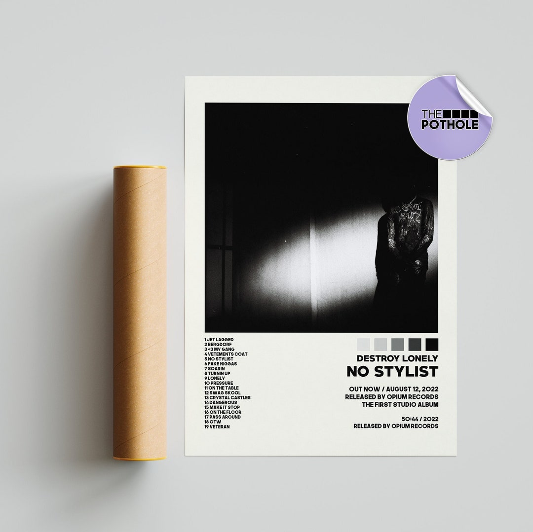 Destroy Lonely Posters, No Stylist Poster, Destroy Lonely, Album Cover ...