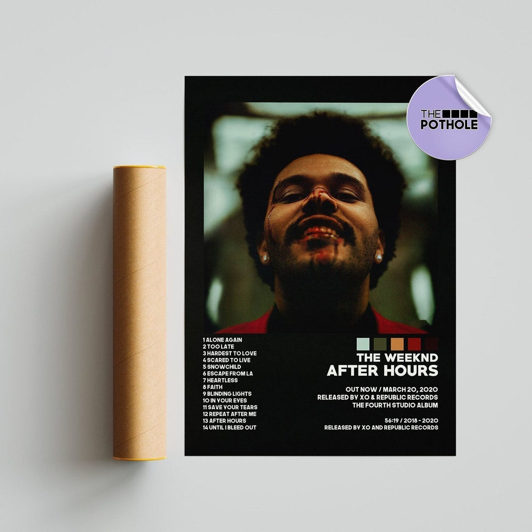 The Weeknd Posters / After Hours Poster / the Weeknd, After Hours ...