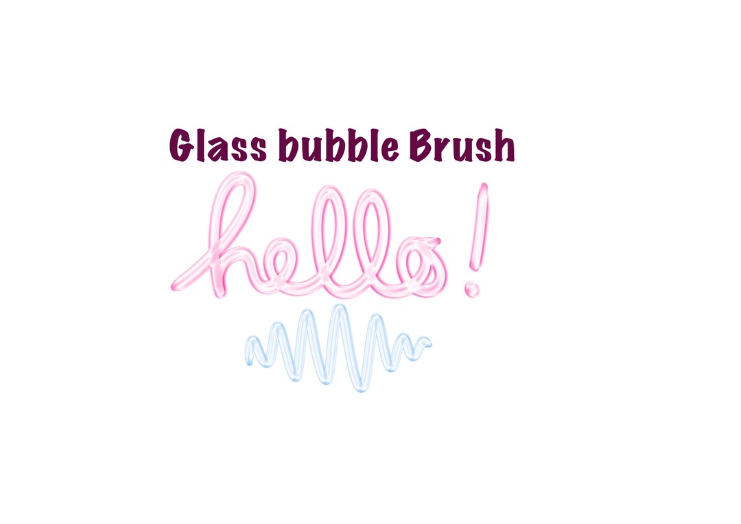 Procreate Glass Bubble Brush - Etsy