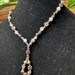 Beaded Loop Pendant Clasp Necklace - Etsy