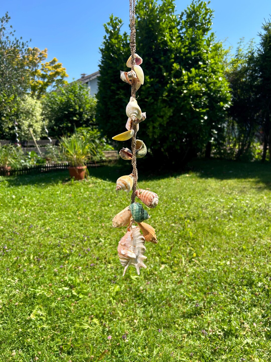 Shell Garland, Shell Strand, Shell Hanger, Natural Garland, Shell ...