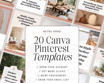 Bubblegum Pink Pinterest Pin Templates | Pinterest Templates Canva ...