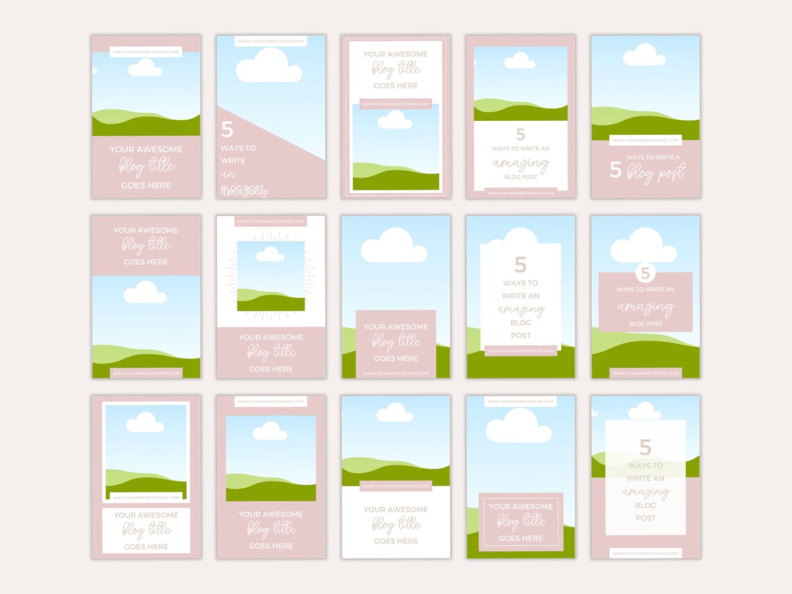 Bubblegum Pink Pinterest Pin Templates Pinterest Templates Canva ...