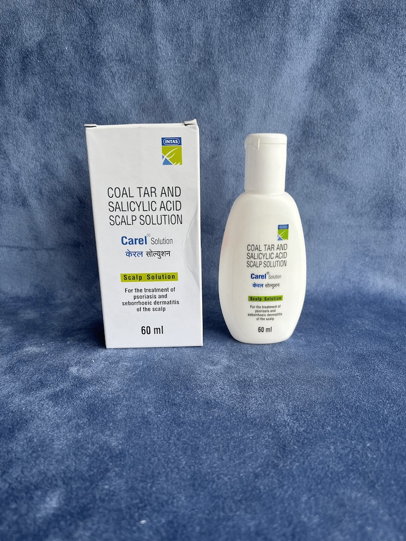CAREL Anti Dandruff Shampoo With Coal Tar and Salicylic Acid 60 Ml 2 ...