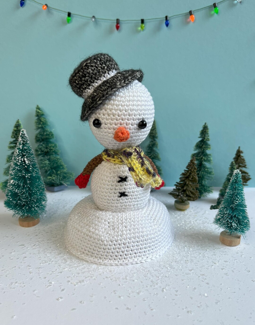 Crochet Pattern for Snowman, Amigurumi Frosty the Snowman (german ...