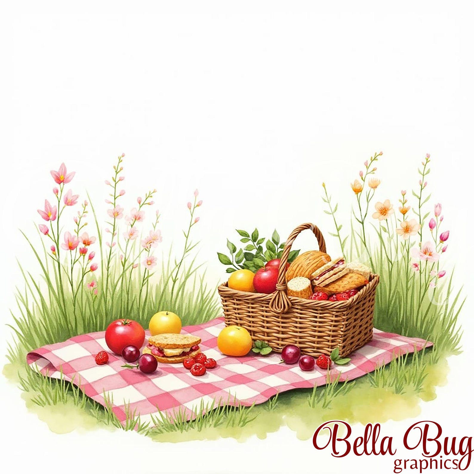Spring Picnics: Spring Collection | High-quality JPG Elements ...