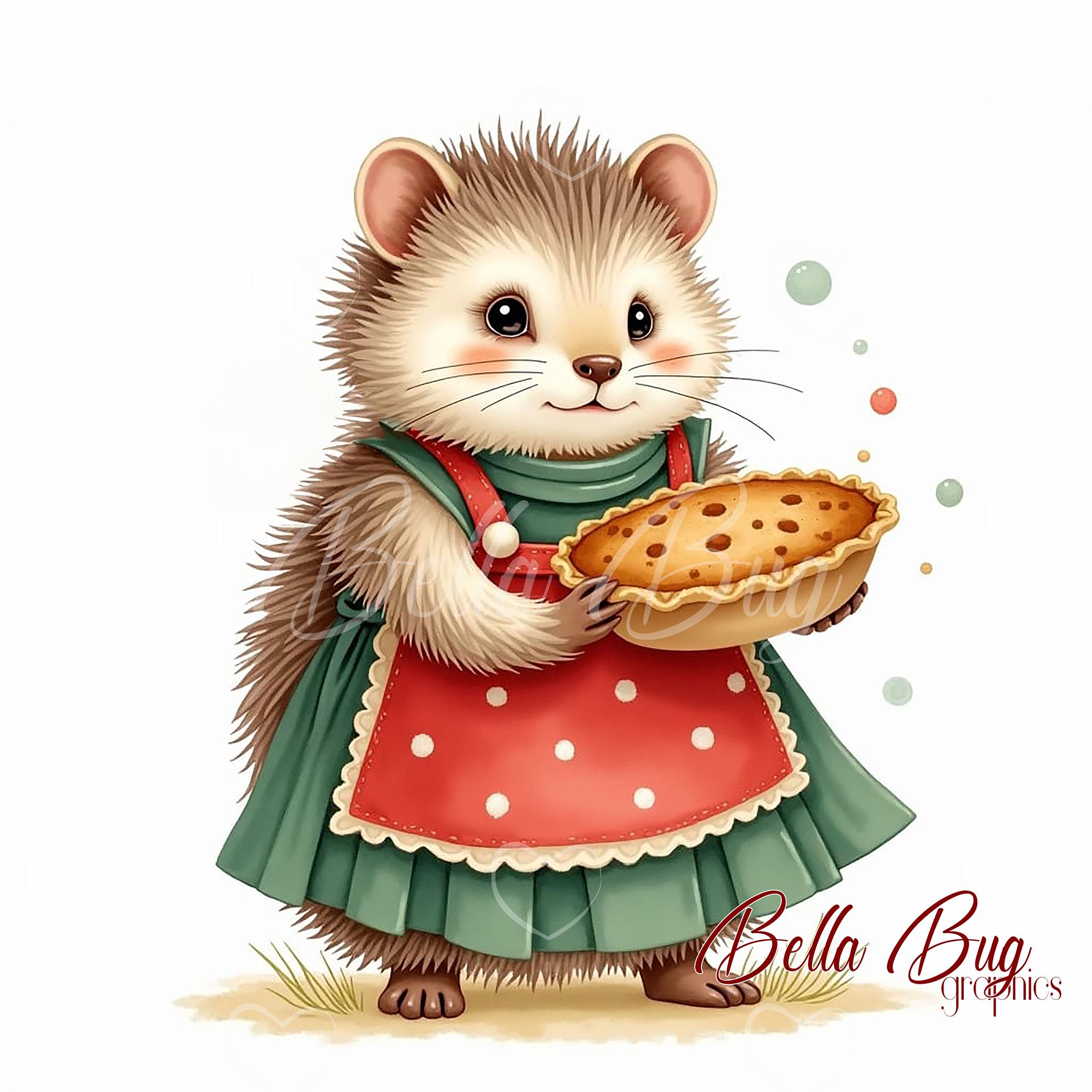 Christmas Clipart Set: Whimsical Watercolor Holiday Designs (JPG) | #17 ...