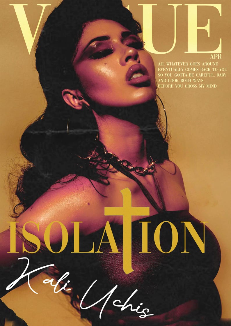 Kali Uchis 'isolation' Album Poster – Retro Y2K Indie Art - Etsy