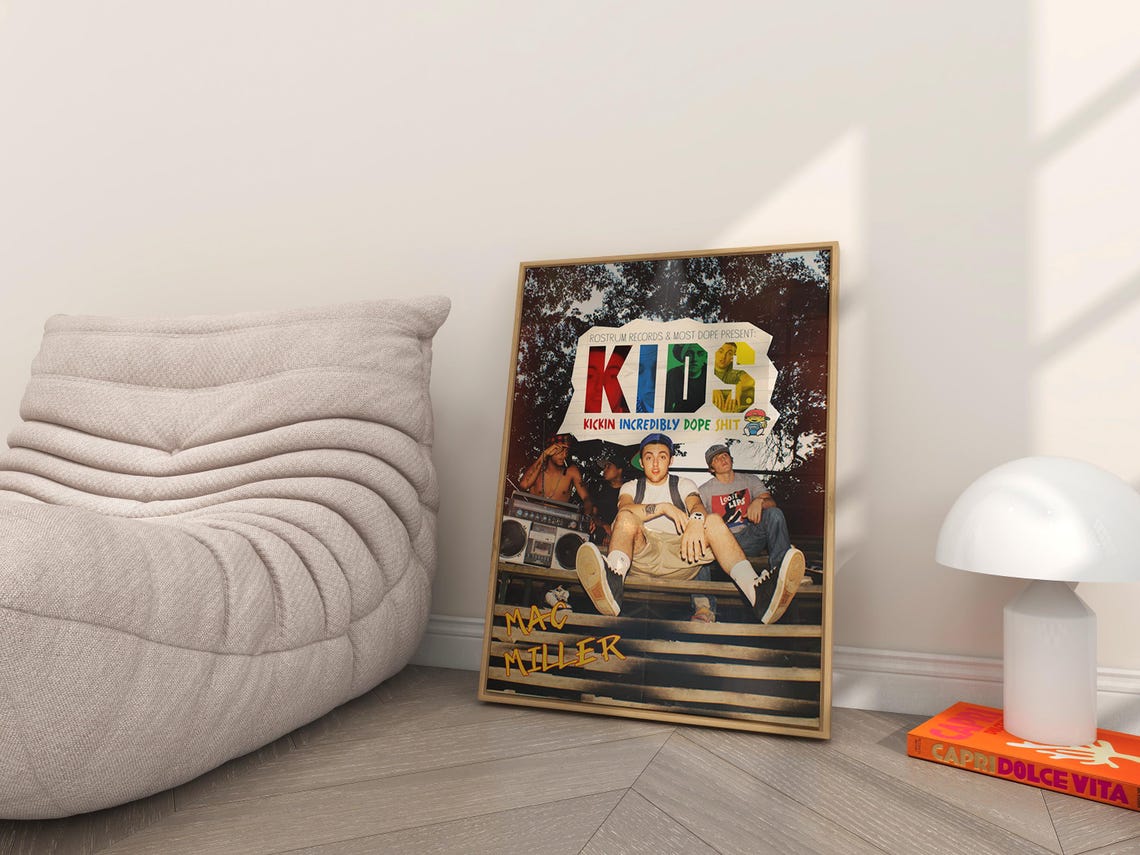 Mac Miller Poster - Etsy