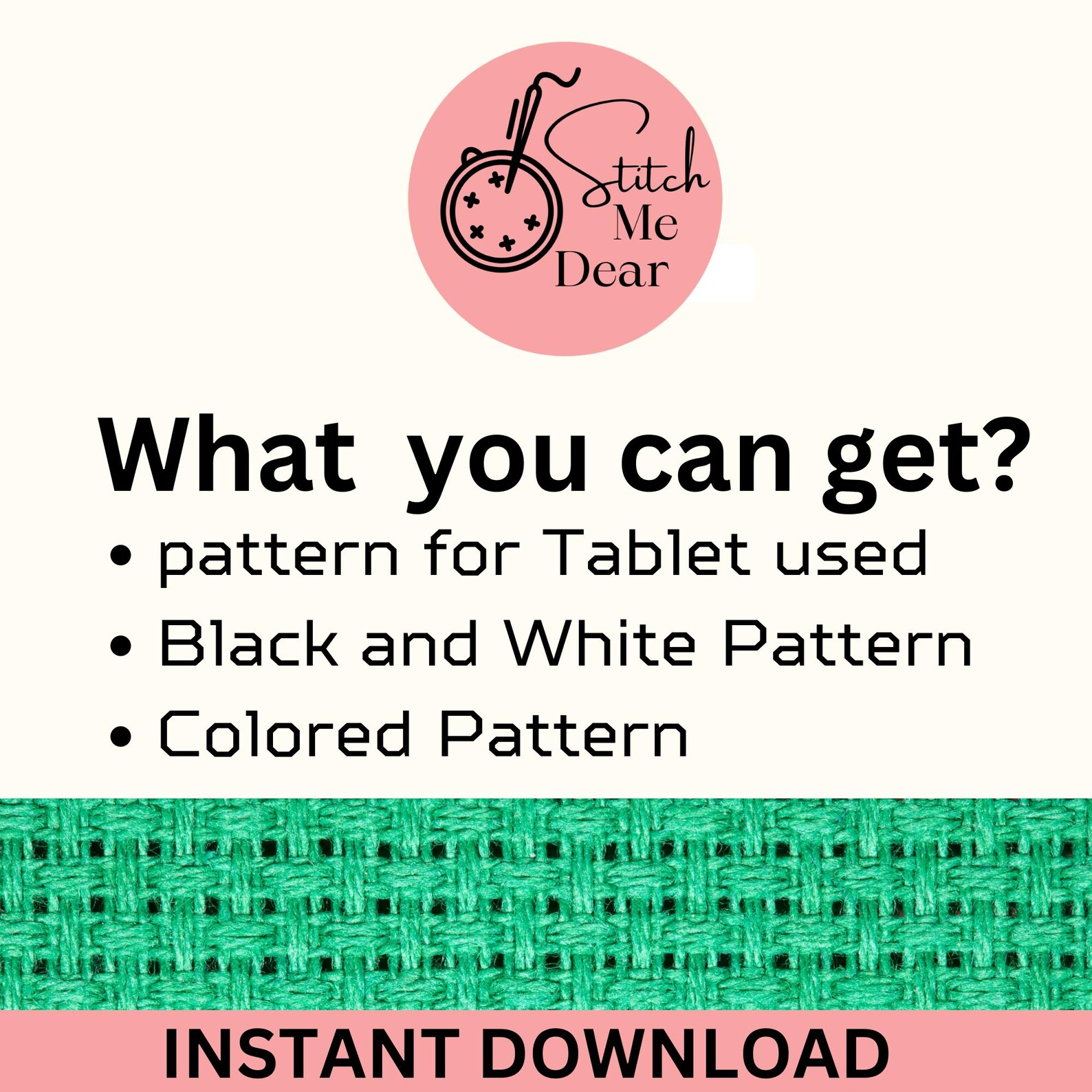 Yarn Crate Cross Stitch Pattern PDF | Floral Yarn Balls in Wooden Box ...