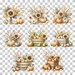 Autumn Harvest Clipart Bundle, Fall Graphics, Thanksgiving ...