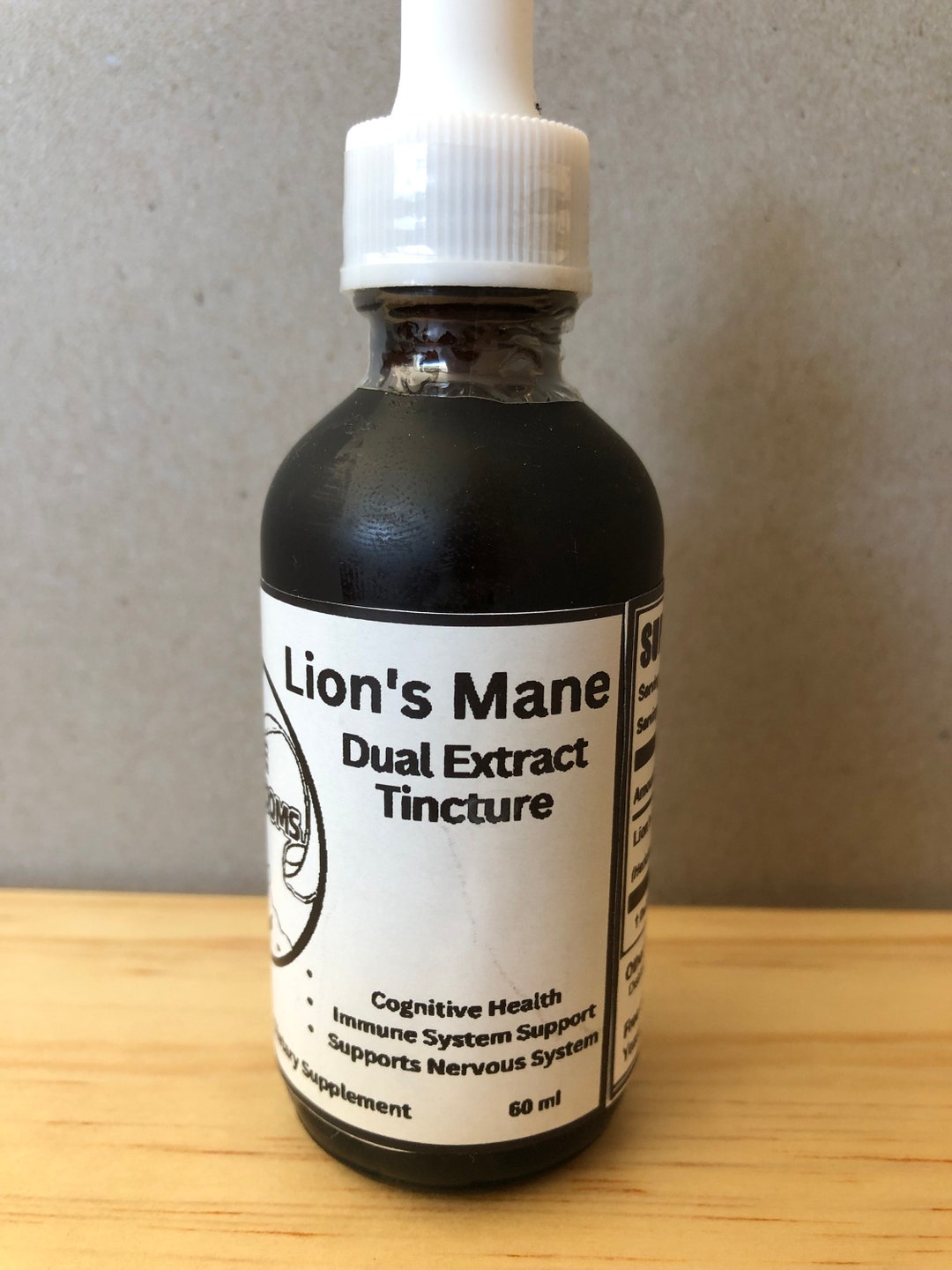 Lions Mane Dual Extract Tincture - Etsy