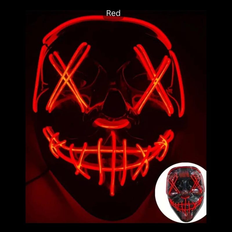 Led Mask - Etsy