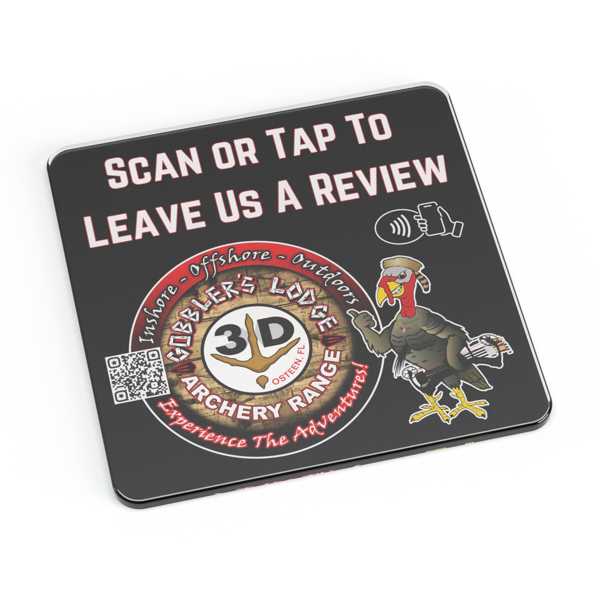 Customizable NFC tap Review Plates - Etsy