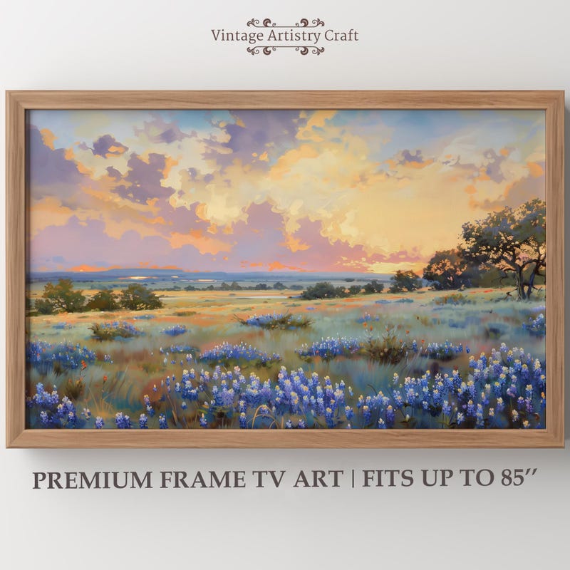 Texas Art for Frame Tv - Etsy