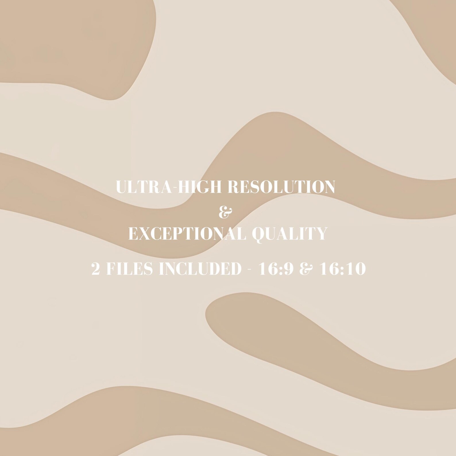 Aesthetic Boho Computer Wallpaper 4K Abstract Minimalist Warm Neutral ...