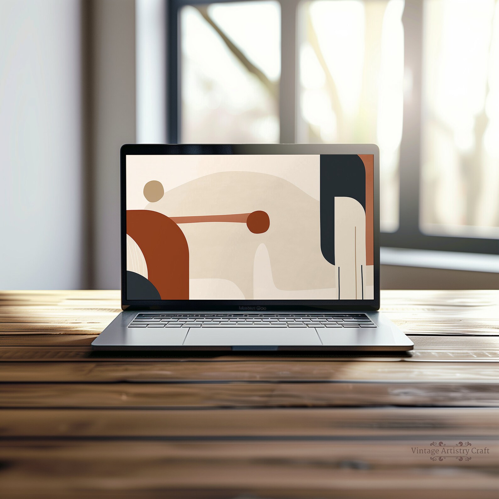 4K Minimalist Boho Desktop Wallpaper Abstract Computer PC MacBook ...
