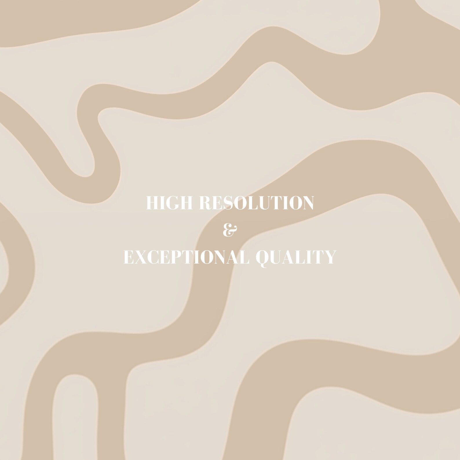 Aesthetic Boho Computer Wallpaper 4K Abstract Minimalist Warm Neutral ...