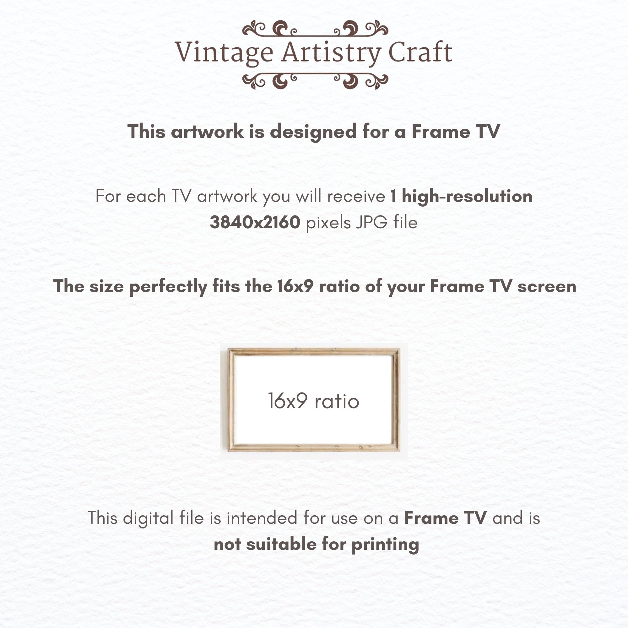 Cute Kitty Samsung Frame TV Art Landscape Vintage Painting Charming Cat ...
