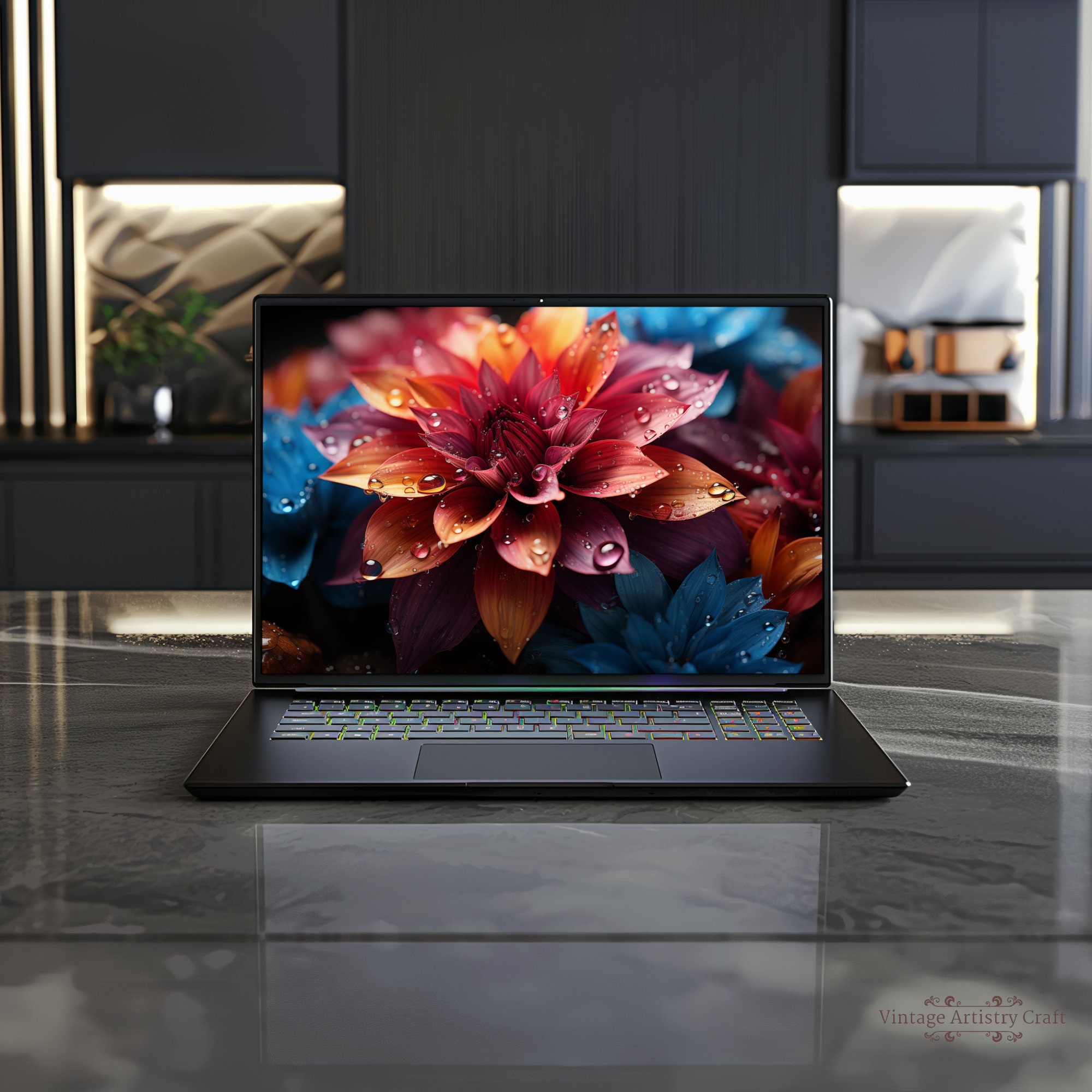 4K Aesthetic Wallpaper Abstract Desktop Background PC Mackbook Laptop ...