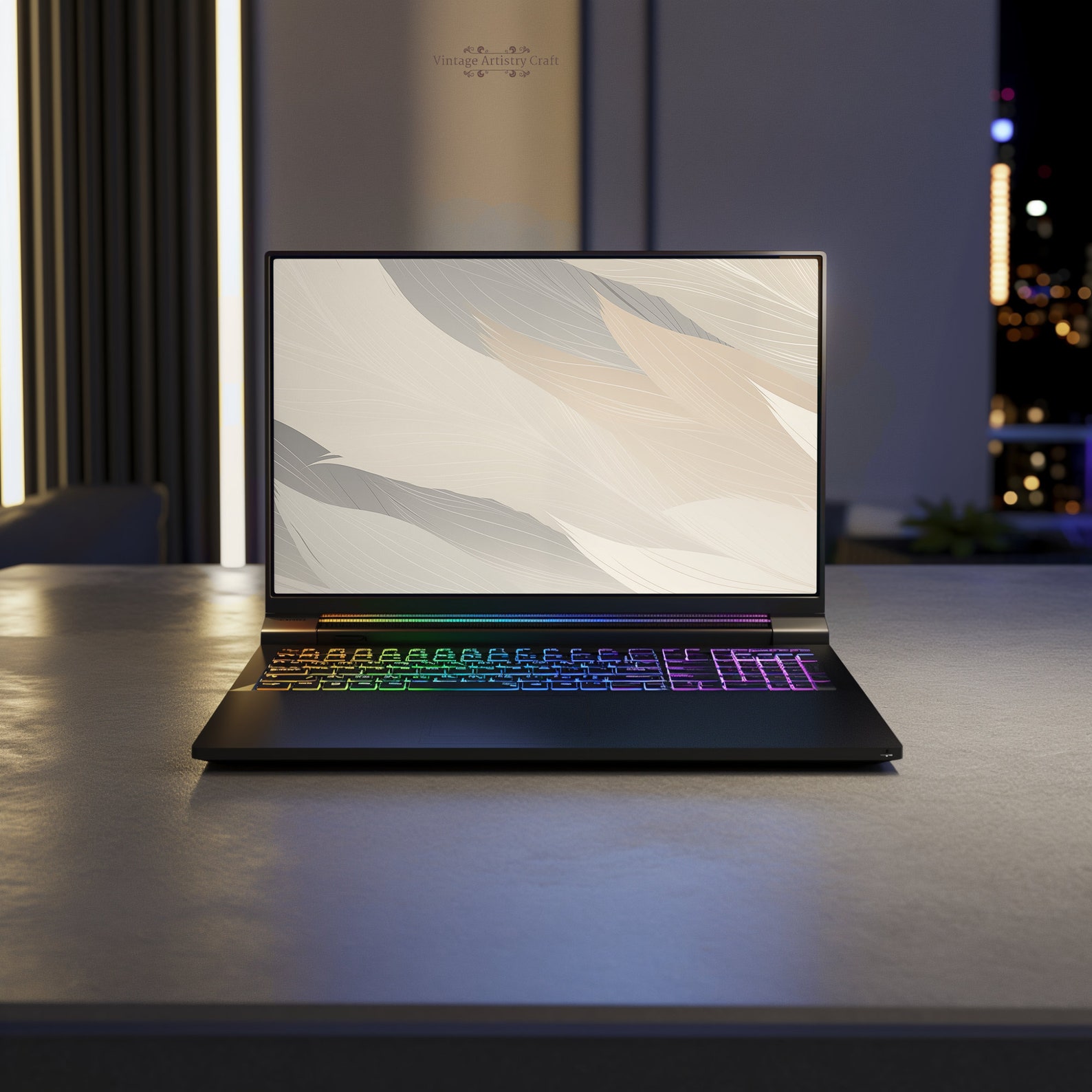 Boho Desktop Wallpaper 4K Abstract Minimalist Computer PC MacBook ...