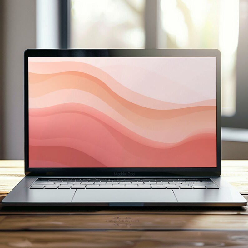 Boho Computer Wallpaper 4K Abstract Minimalist Desktop PC MacBook ...