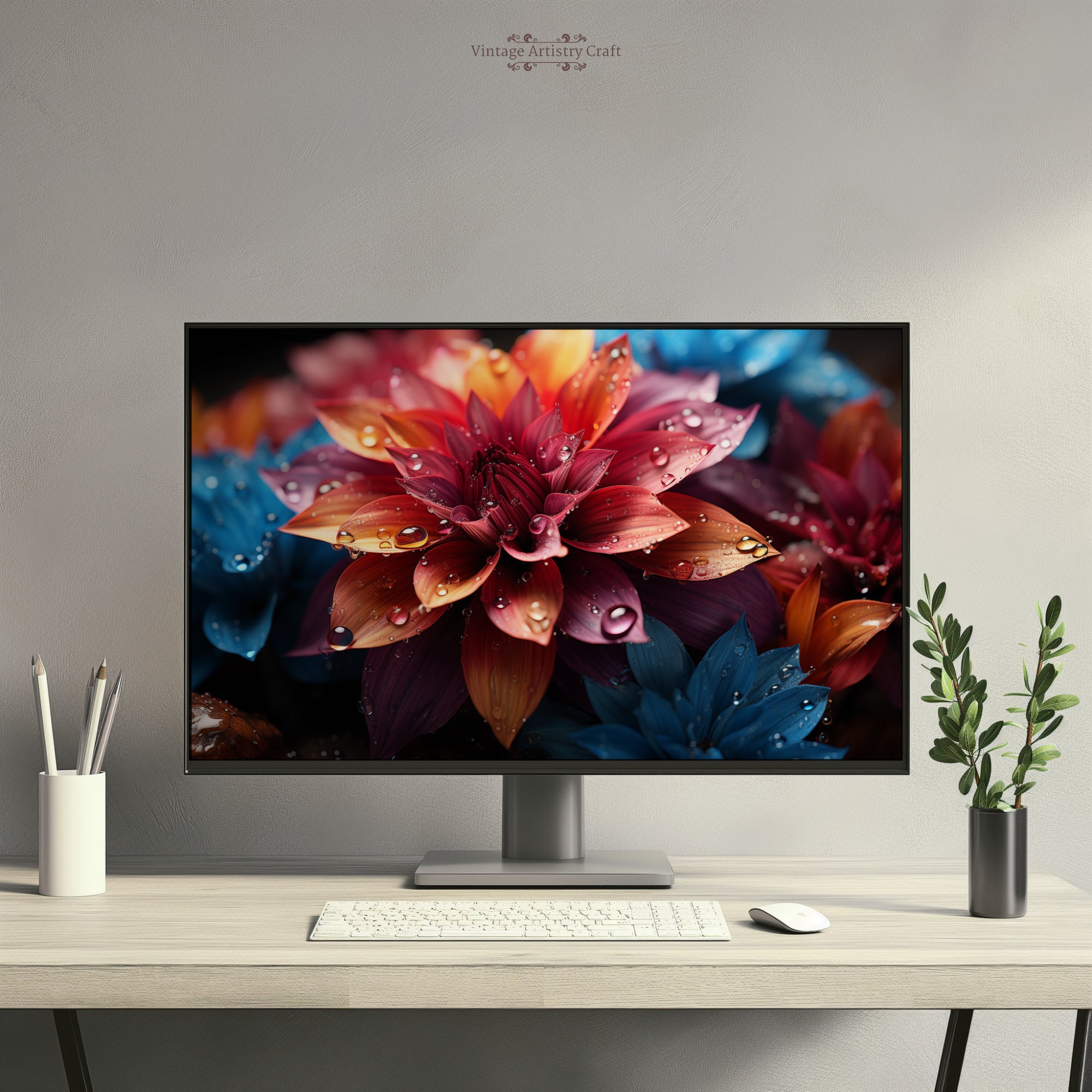 4K Aesthetic Wallpaper Abstract Desktop Background PC Mackbook Laptop ...