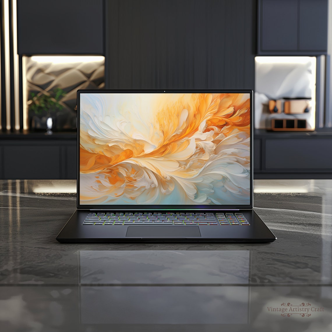 4K Aesthetic Wallpaper Abstract Desktop Background PC Mackbook Laptop ...