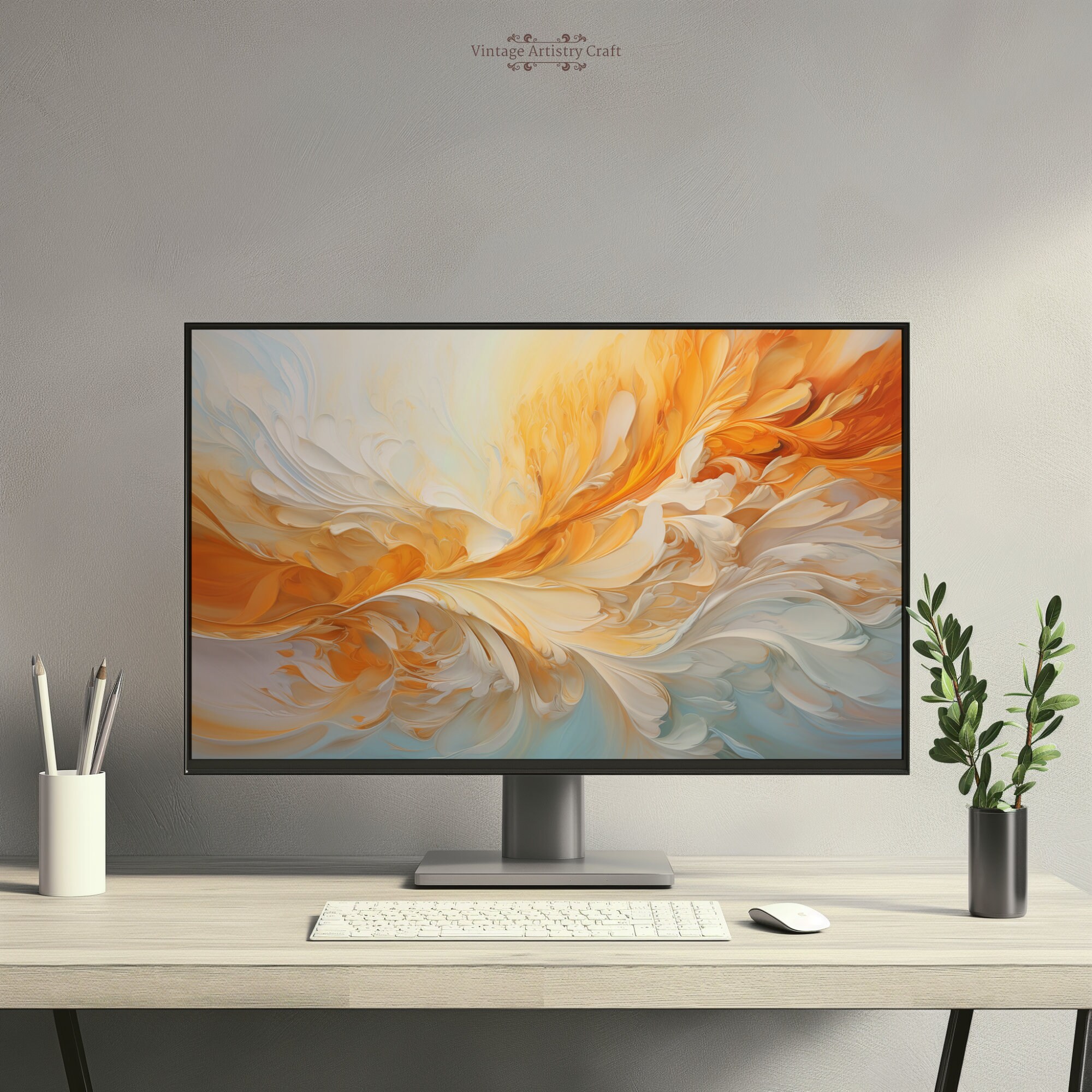 4K Aesthetic Wallpaper Abstract Desktop Background PC Mackbook Laptop ...