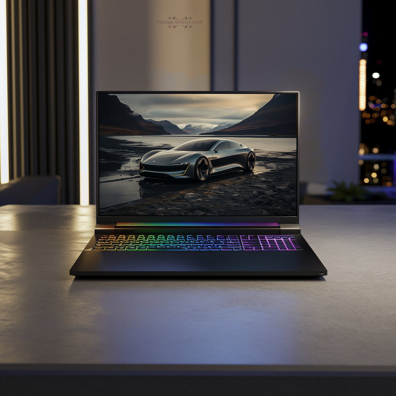 Desktop Wallpaper Sports Car Racing Gaming Background Computer Mackbook ...