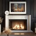 Christmas Samsung Frame TV Art, Candles Holiday Window, Snowy Tree ...