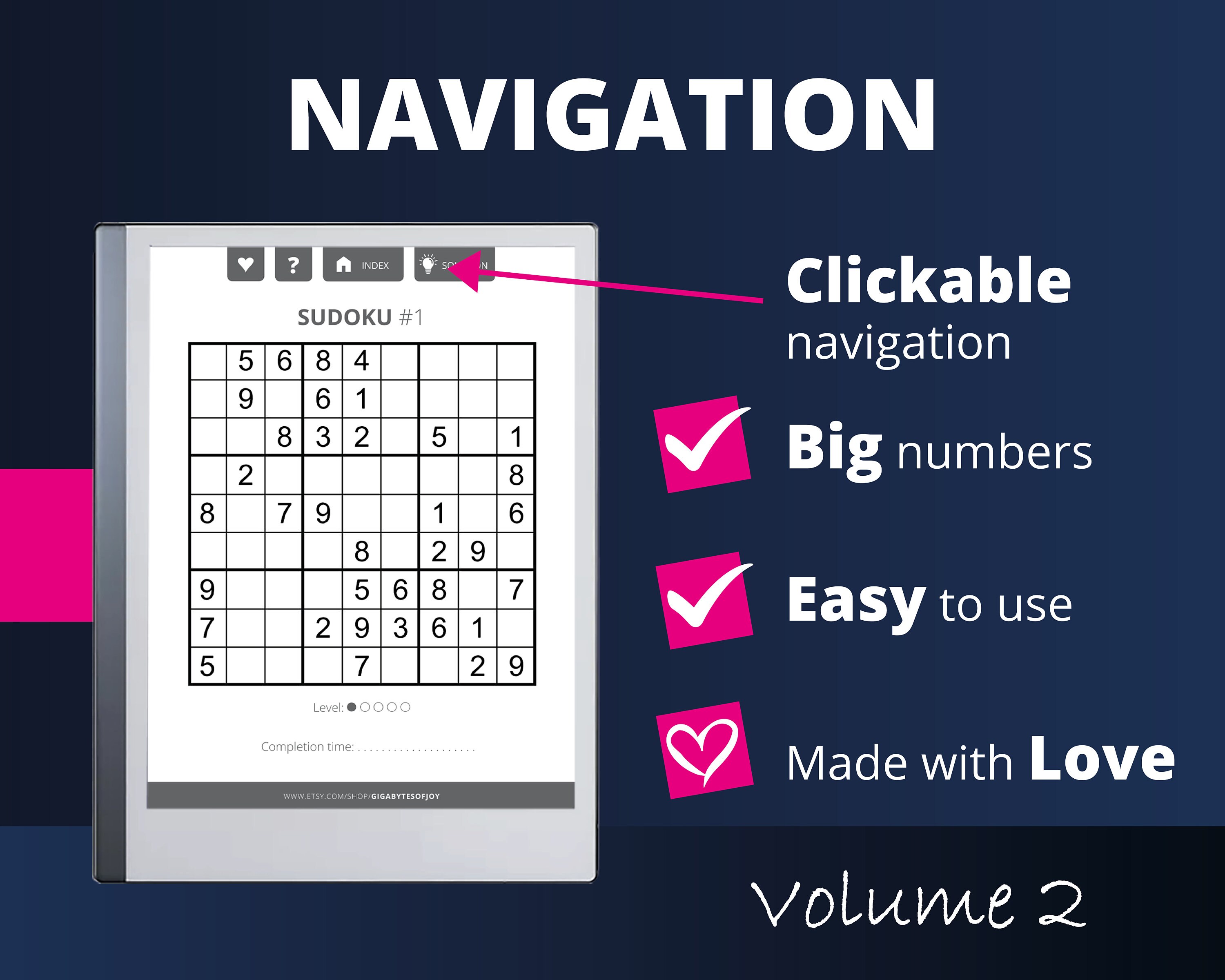 Interactive PDF, Sudoku for Your Remarkable 2, Kindle Scribe and Onyx ...