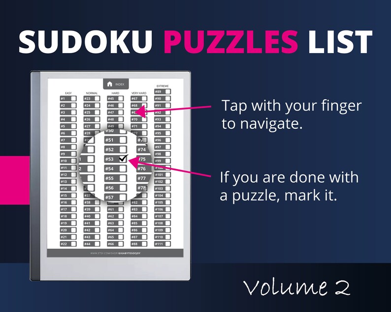 Interactive PDF, Sudoku for Your Remarkable 2, Kindle Scribe and Onyx ...